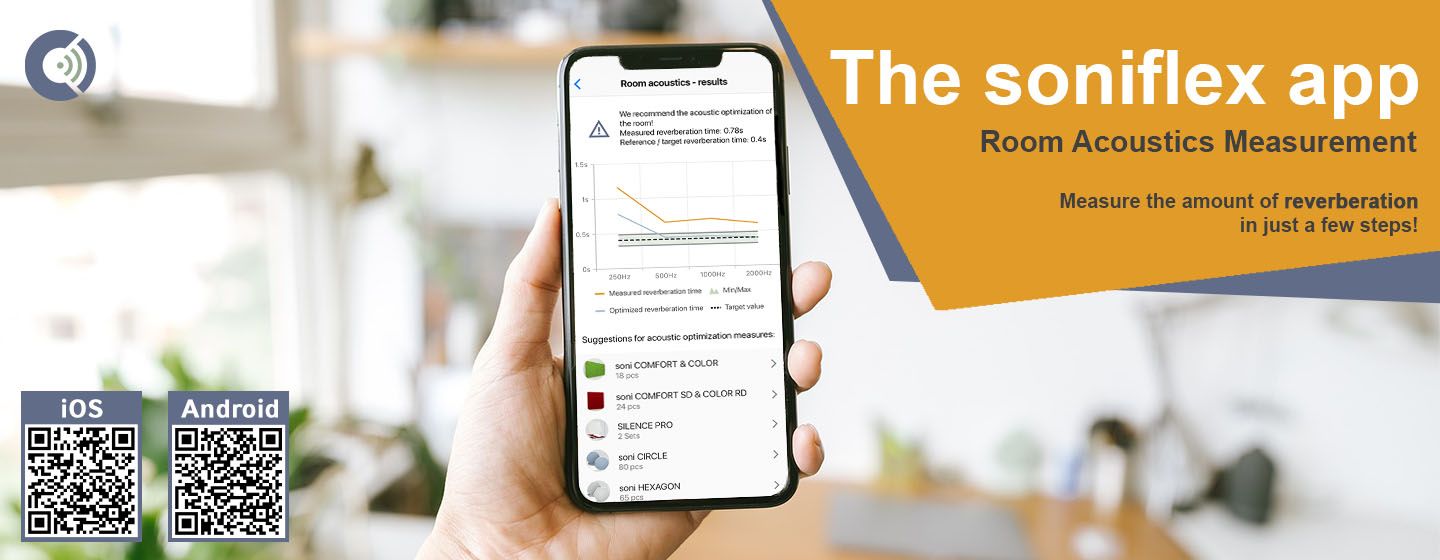 Measure room acoustics with an app: quick, easy and effective!